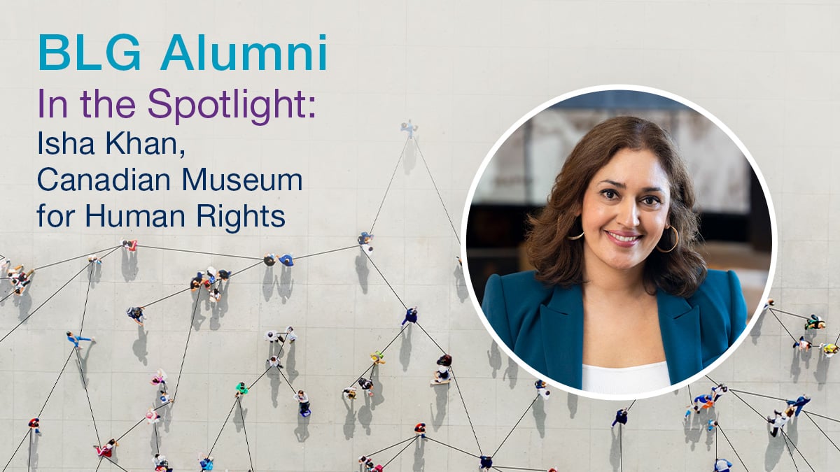 In the Spotlight: Isha Khan, Canadian Museum for Human Rights | Alumni ...