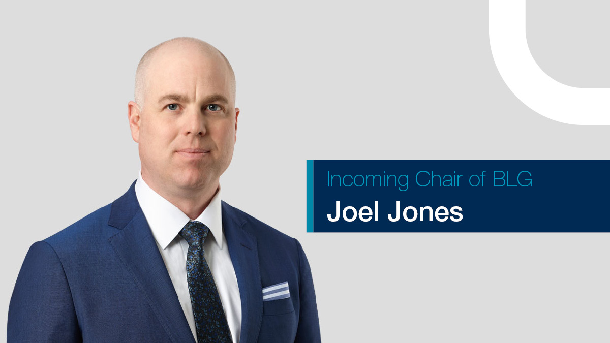 Joel Jones appointed as Chair of the Partnership Board | BLG