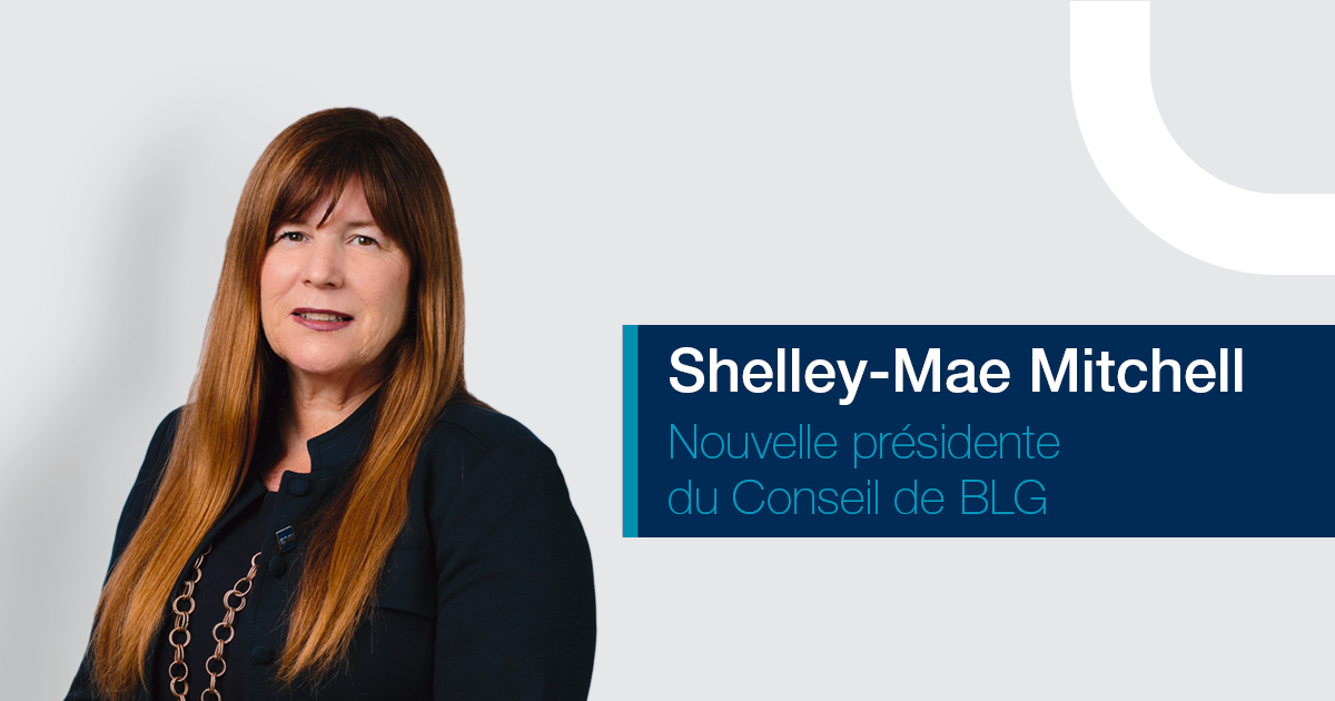 Shelley-Mae Mitchell accède à la présidence du Conseil de la société ...