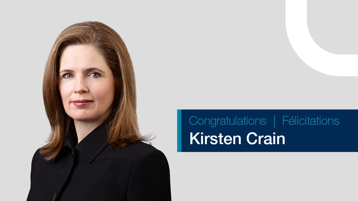 Kirsten Crain admitted to American College of Trial Lawyers | BLG