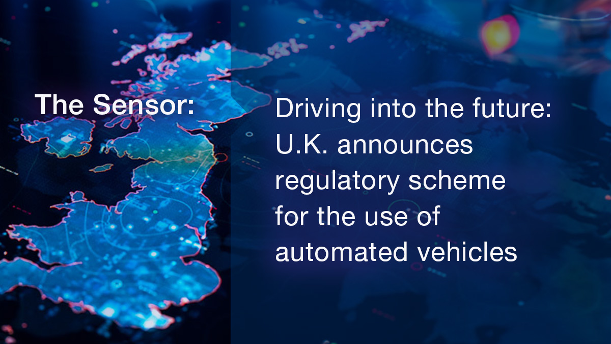 U.K. automated vehicles bill | BLG