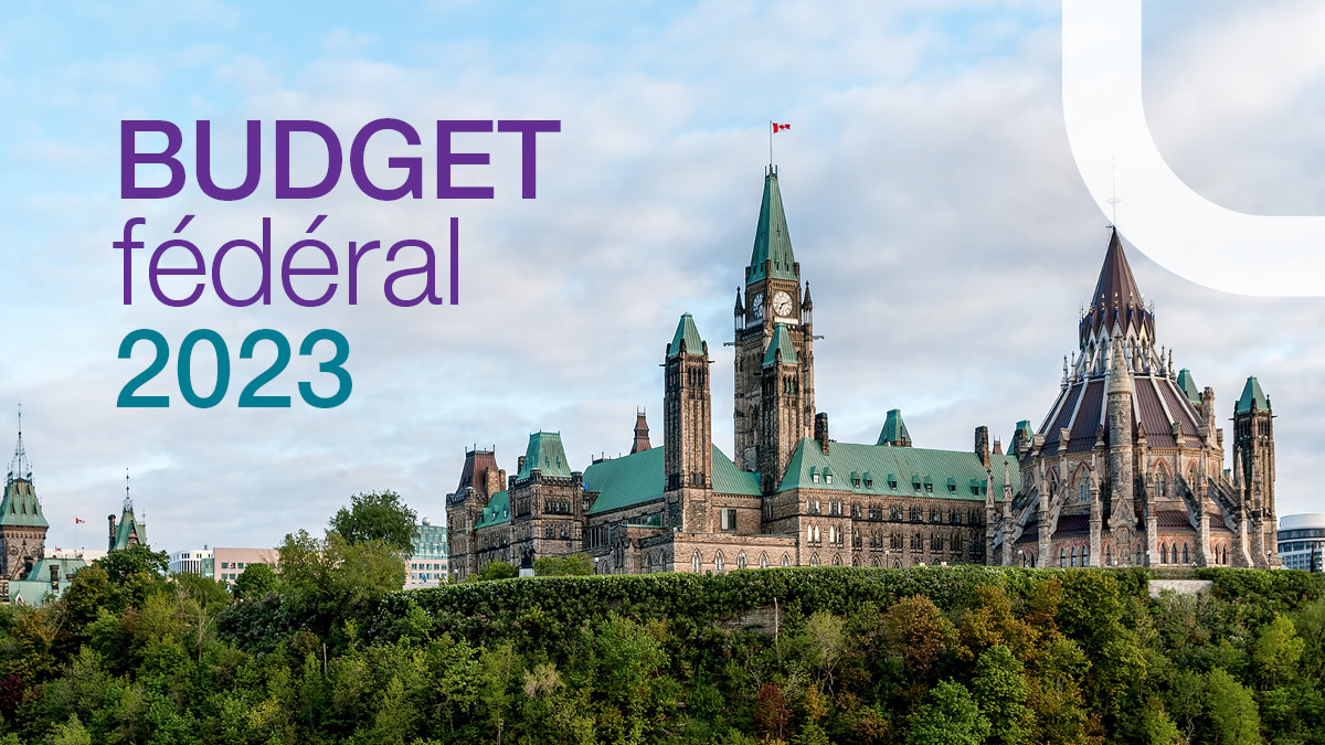 Résumé du budget fédéral 2023 | BLG