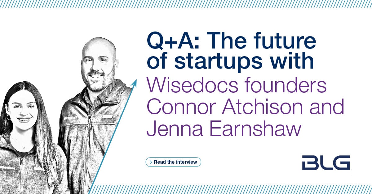 The future of startups with Wisedocs founders Connor Atchison and Jenna ...